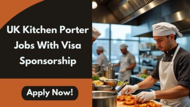 UK Kitchen Porter Jobs With Visa Sponsorship 2026